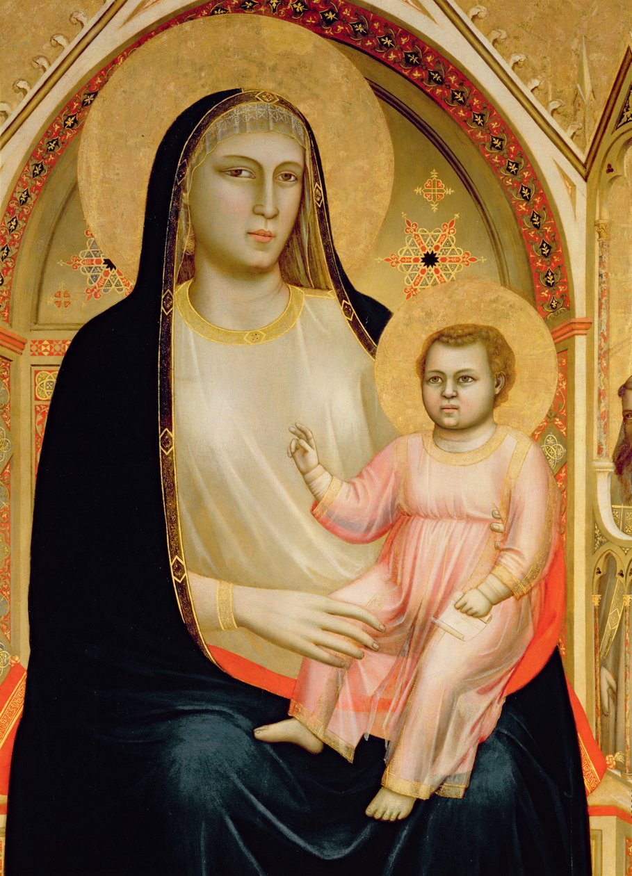 The Madonna di Ognissanti by Giotto di Bondone